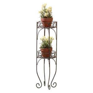 two-tier plant stand