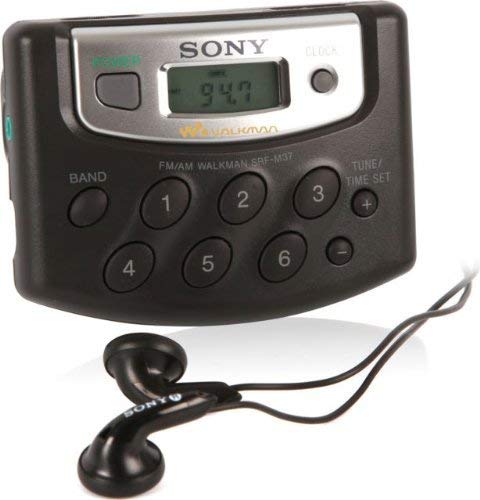 Sony Walkman Digital Tuning AM/FM Radio (SRF-M37)