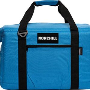 NorChill 12 Can Voyager Series Insulated Soft Sided Cooler Bag, Blue