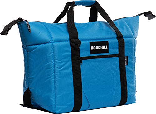 NorChill 12 Can Voyager Series Insulated Soft Sided Cooler Bag, Blue