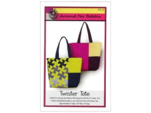 around the bobbin twister tote pattern