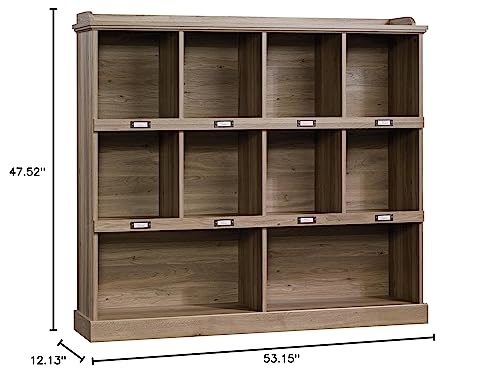 Sauder Barrister Lane 10-shelf Bookcase, Salt Oak finish