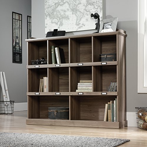 Sauder Barrister Lane 10-shelf Bookcase, Salt Oak finish