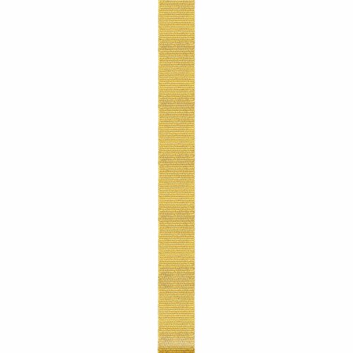 Offray, Gold 362976 Metallic Grosgrain Craft Ribbon, 5/8-Inch x 9-Feet, 5/8 Inch