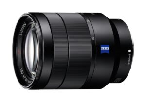 sony 24-70mm f/4 vario-tessar t fe oss interchangeable full frame zoom lens