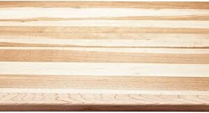 Labell Wood Cutting Boards - Large Canadian Maple Chopping Board for Meats, Vegetables, Fruits, and Cheeses - Flat Board Perfect for Carving, Serving, and Charcuterie (18" x 24" x 0.75")