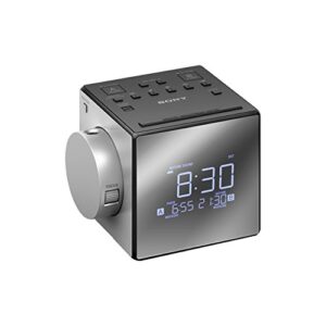 sony icfc1pj clock radio with time projector (1.57-inch speaker)