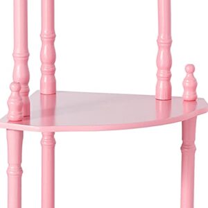 Frenchi Furniture Shelf, Pink