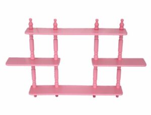 frenchi home furnishing kid's 3-tier wall shelves