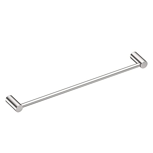 Moen 24-in Align Modern Wall Mounted Chrome Towel Bar Accessory, Sturdy Contemporary Design for Bathroom Towel Storage and Organization, YB0424CH