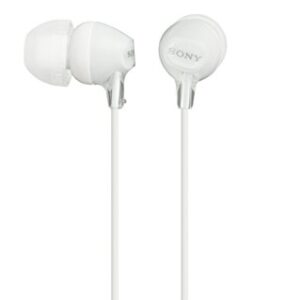 Sony MDREX15LP In-Ear Earbud Headphones, White