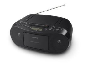 sony cfds50 portable cd, cassette & am/fm radio boombox