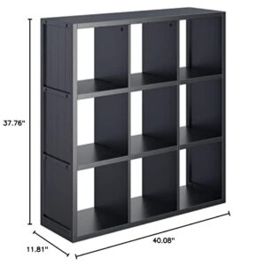 Winsome Timothy Shelving, small, Black