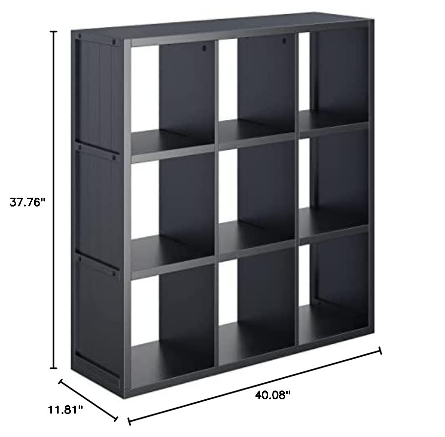 Winsome Timothy Shelving, small, Black