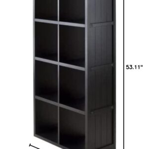 Winsome Timothy Shelving, small, Black