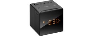 sony icf-c1b alarm clock with am/fm radio black