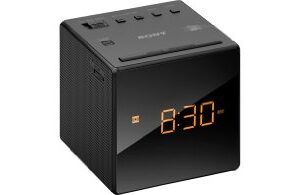 SONY ICF-C1B ALARM CLOCK WITH AM/FM RADIO BLACK