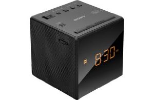 SONY ICF-C1B ALARM CLOCK WITH AM/FM RADIO BLACK