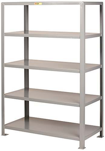 Little Giant 5SH-2436-72 Heavy-Duty Welded Shelving, 24" x 36", Gray