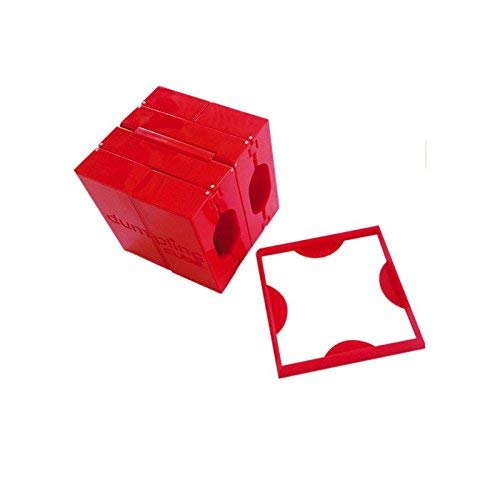 Dumpling Cube - Makes 4 Traditional Gyoza Style Dumplings at a time. Shape, Fold and Trim, with a Pastry Cutter included