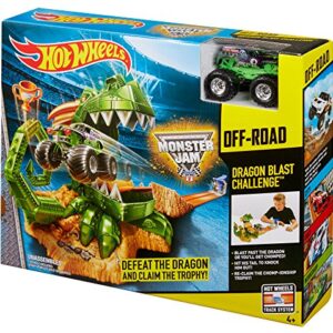 Hot Wheels Monster Jam Dragon Arena Attack Playset