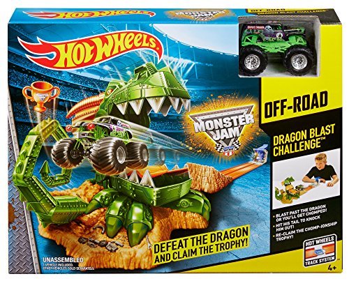 Hot Wheels Monster Jam Dragon Arena Attack Playset