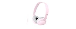 sony mdrzx110ap zx series extra bass smartphone headset with mic (pink)