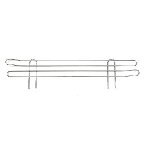 Nexel Wire Shelf Ledge, 14"W x 4"H, Chrome