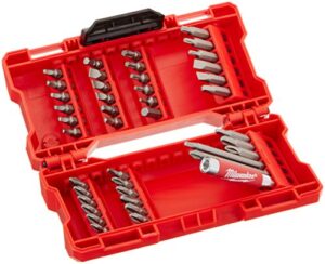 milwaukee electric tool milwaukee 48-32-1551 42 pc driver bit set