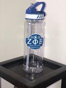 zeta phi beta sorority 24oz. water bottle