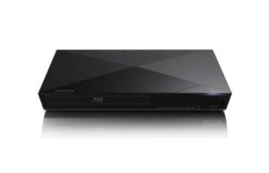 sony bdp-s3200 blu-ray dvd cd 1080p full hd disc player with built-in wi-fi and streaming apps, plus hdmi cable (renewed)