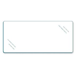 econoco commercial tempered glass shelves, 12" x 24" (pack of 5)