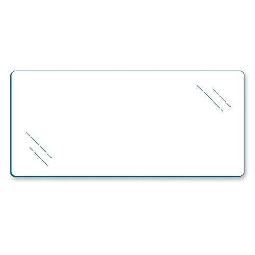 Econoco Commercial Tempered Glass Shelves, 12" x 24" (Pack of 5)