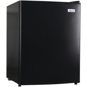 magic chef mcar240b2 2.4 cu.ft. all refrigerator, black