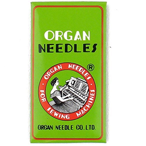 Organ HL X 5 Needles for Juki TL2000QI, TL2010Q, TL98 Series, Janome 1600P and Janome 1600P-QC Machines Size 100/16