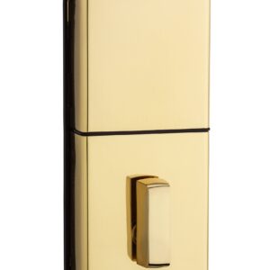 Kwikset Powerbolt Keyless Electronic Door Lock 5-Button Keypad, With Keyed Entry Deadbolt, Featuring SmartKey Security Re-Key Technology in Polished Brass