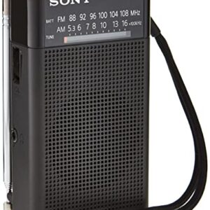 Sony ICFP26 Portable AM/FM Radio,Black