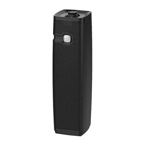 holmes hap9425b aer1 tower slim hepa air purifier with ionizer and visipure filter window and filter life indicator dial for small and medium rooms