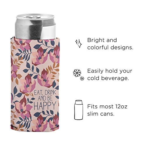 Karma Slim Can Cooler, One Size, Cat