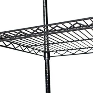 18" Deep x 30" Wide Individual Black Wire Shelf