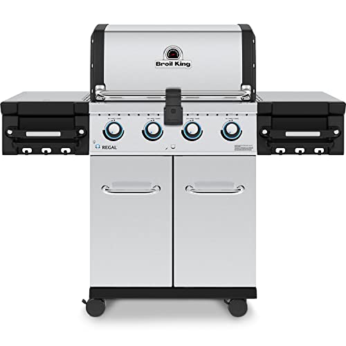 Broil King 956317 Regal S 420 Pro 4 Burner Natural Gas Grill - Stainless Steel