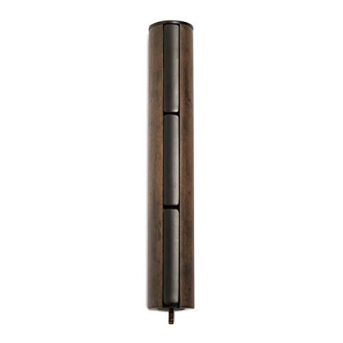 Umbra Flapper Coat Rack, Clothing Hanger, Umbrella Holder, and Hat Organizer, for Entryway, W400×D400×H1650mm, Walnut