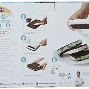 Chef'n Sweet Spot Ice Cream Sandwich Maker, Large, Black