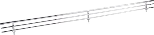 Hardware Resources SF17-PC Wire Shoe Shelf Fence, Polished Chrome