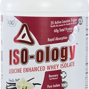 Body Nutrition ISO-Ology Vanilla Leucine-Enhanced Whey Isolate 4 LB