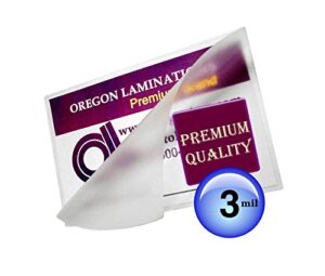 hot 3 mil menu laminating pouches 12 x 18 [pkg of 100] for 11 x 17 sheets