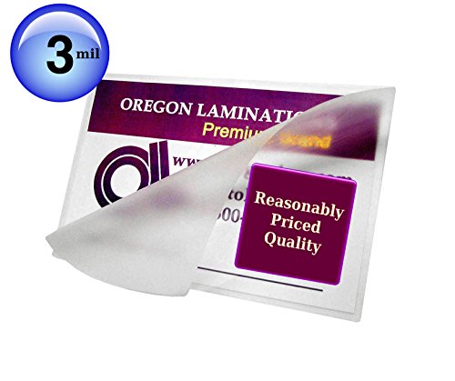 Hot 3 Mil Menu Laminating Pouches 12 x 18 [Pkg of 100] for 11 x 17 Sheets