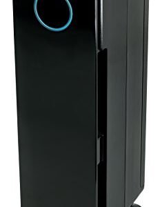 Germ Guardian Air Purifier for Homes with Pets, H13 Pet HEPA Filter, Removes Pet Dander, Dust, Allergens, Smoke, Pollen, Odors, Mold, UV-C Light Helps Kill Germs, 22 Inch, Black, AC4300BPTCA