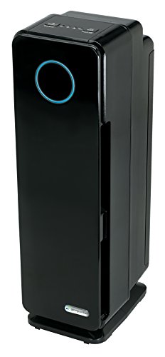 Germ Guardian Air Purifier for Homes with Pets, H13 Pet HEPA Filter, Removes Pet Dander, Dust, Allergens, Smoke, Pollen, Odors, Mold, UV-C Light Helps Kill Germs, 22 Inch, Black, AC4300BPTCA