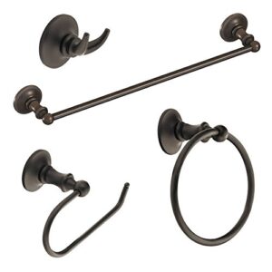 moenl #moen ka-dan-4-orb moen danbury 4-piece acessory kit, oil rubbed bronze,